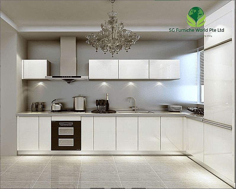 Aluminium built in cupboards store